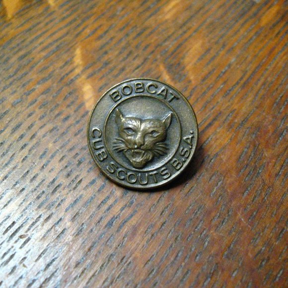 Scouting America | Accessories | Bsa Bobcat Cub Scouts Vintage Lapel ...